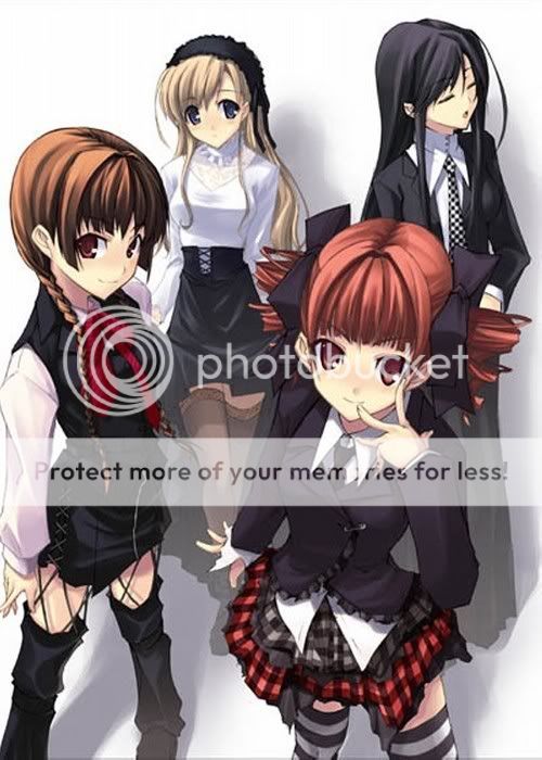 The Mustache Chronicles: GOTH anime us!