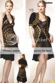 Rochii dama crosetate - Articole crosetate pentru adulti partea a 3-a