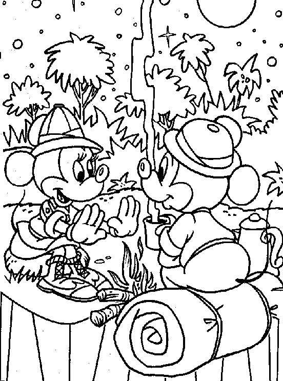 Planse de colorat din desene animate-Micky Mouse - Disney - Desene de ...