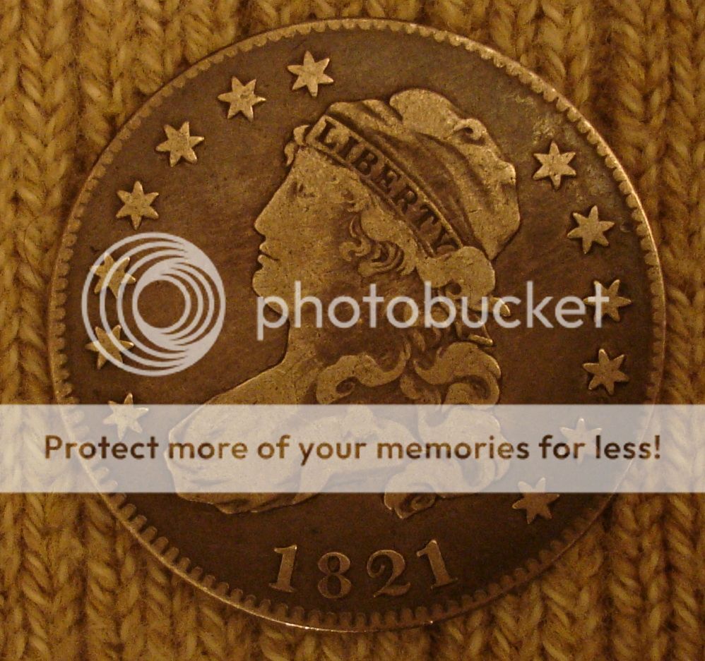 1821 B-3 Bust Quarter - Tompkins Die Stage? — Collectors Universe