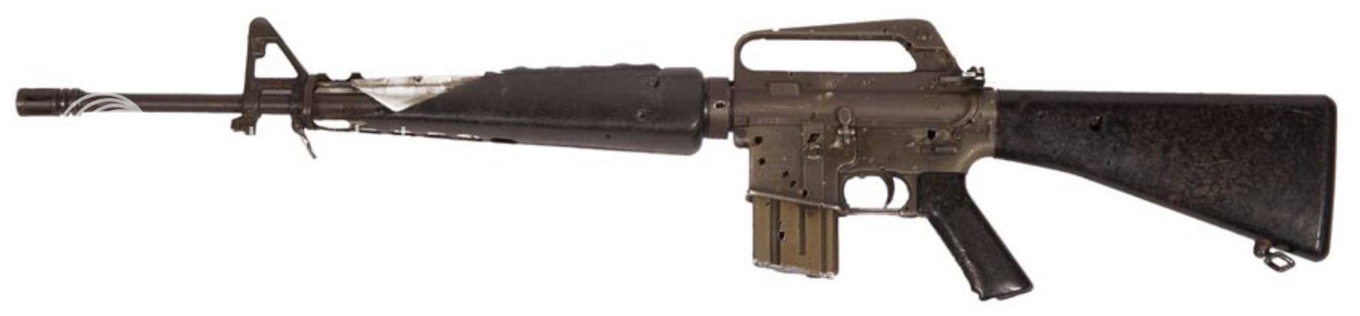 Battle damaged M16 from Vietnam bounding mine or claymore - AR15.COM