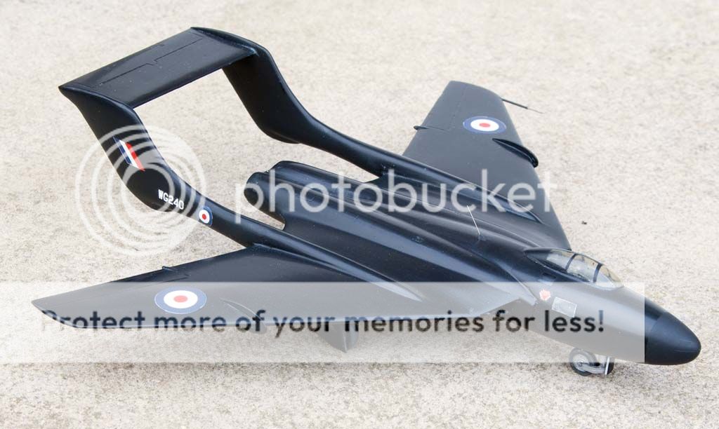 De Havilland DH 110 2nd prototype WG240 1/72 Whirlykit vacform - Ready ...