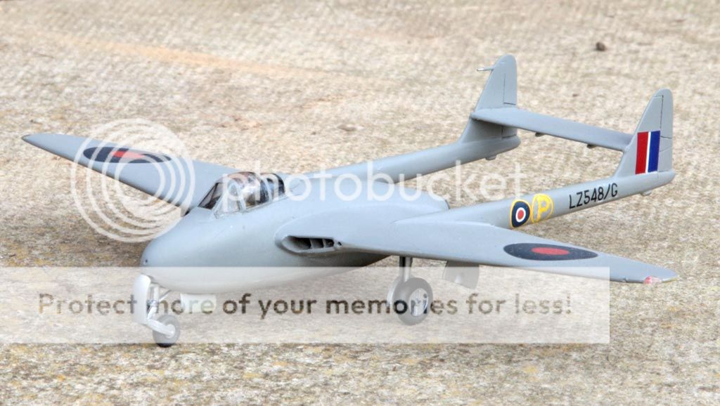 De Havilland DH100 Spider Crab (Vampire prototype) Amodel 1/72 - Ready ...