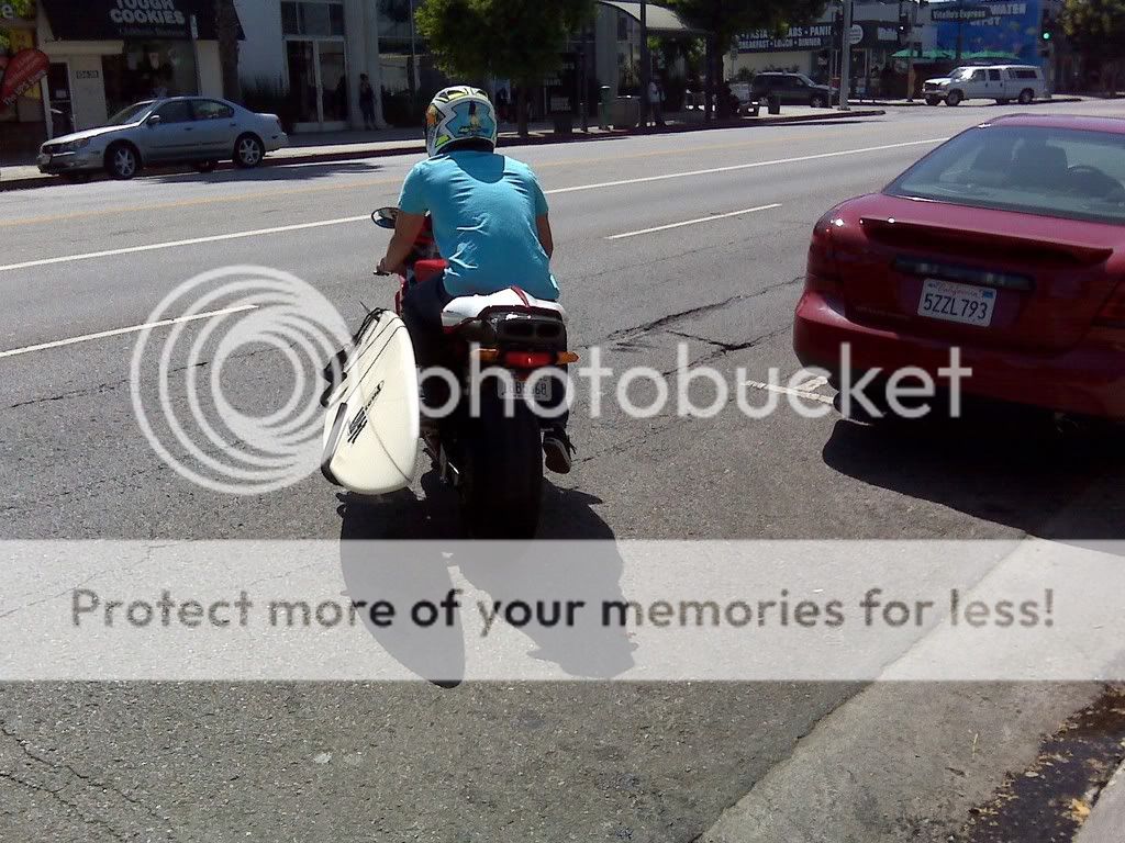 Modern Vespa : *SSR* Ducati with surf rack