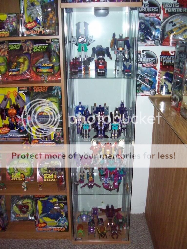 Transformers Figure Display: The Ikea Detolf | TFW2005 - The 2005 Boards